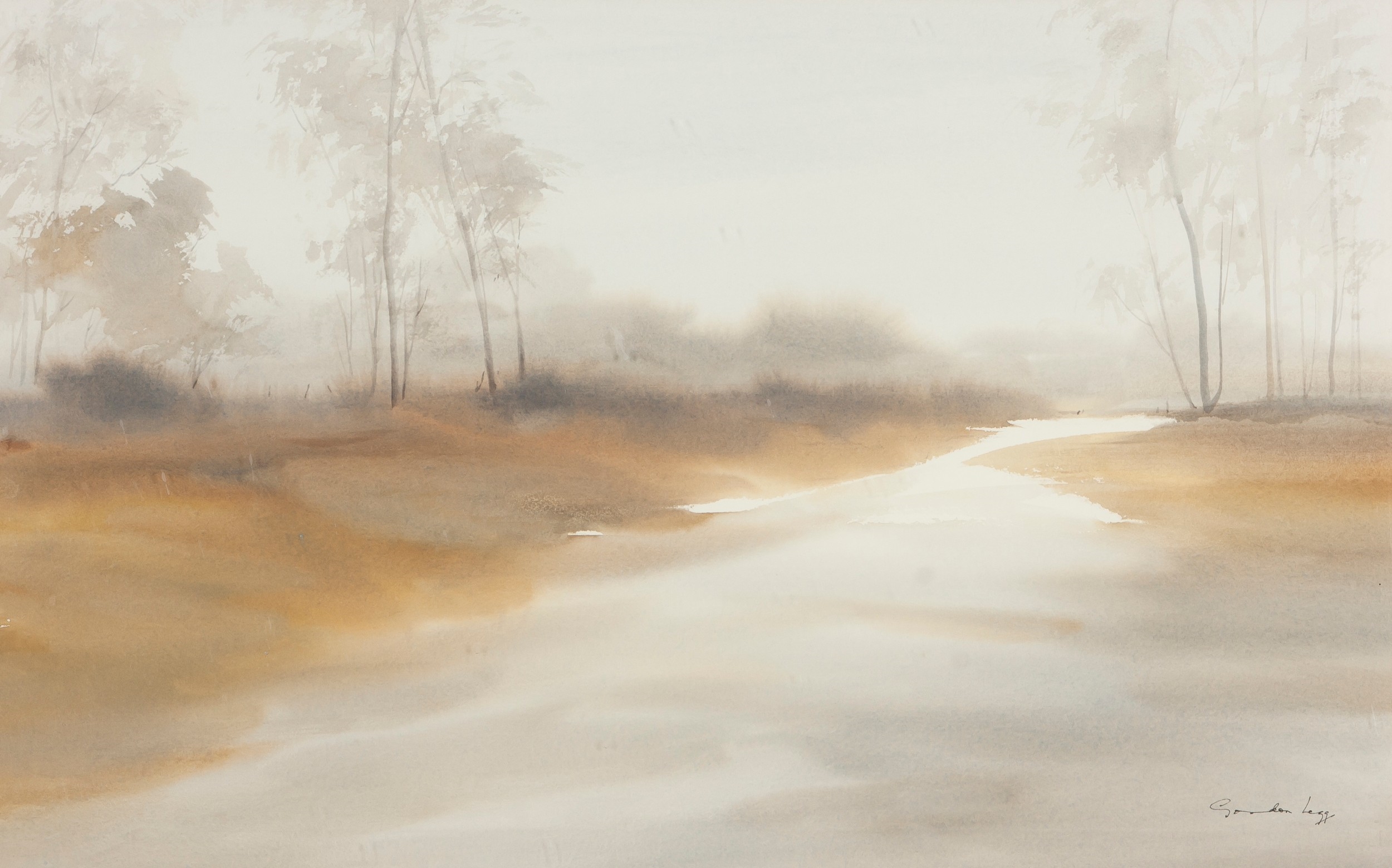 Gordon Legg | Gordon Legg (South African 1932 - ) MUTED LANDSCAPE ...