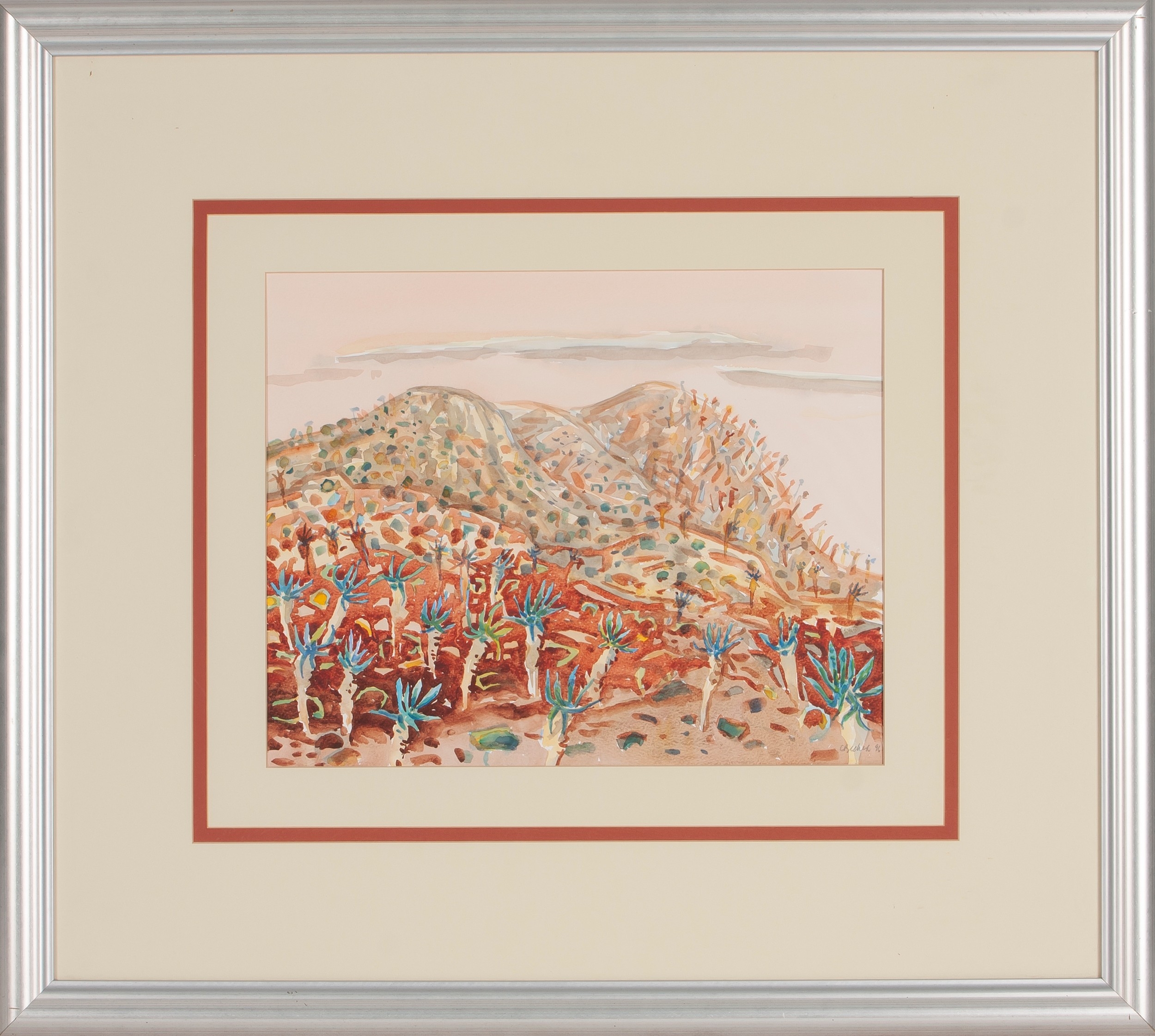 Carl Becker | Carl Becker (South African 1956 - ) ALOES HELSPOORT II ...