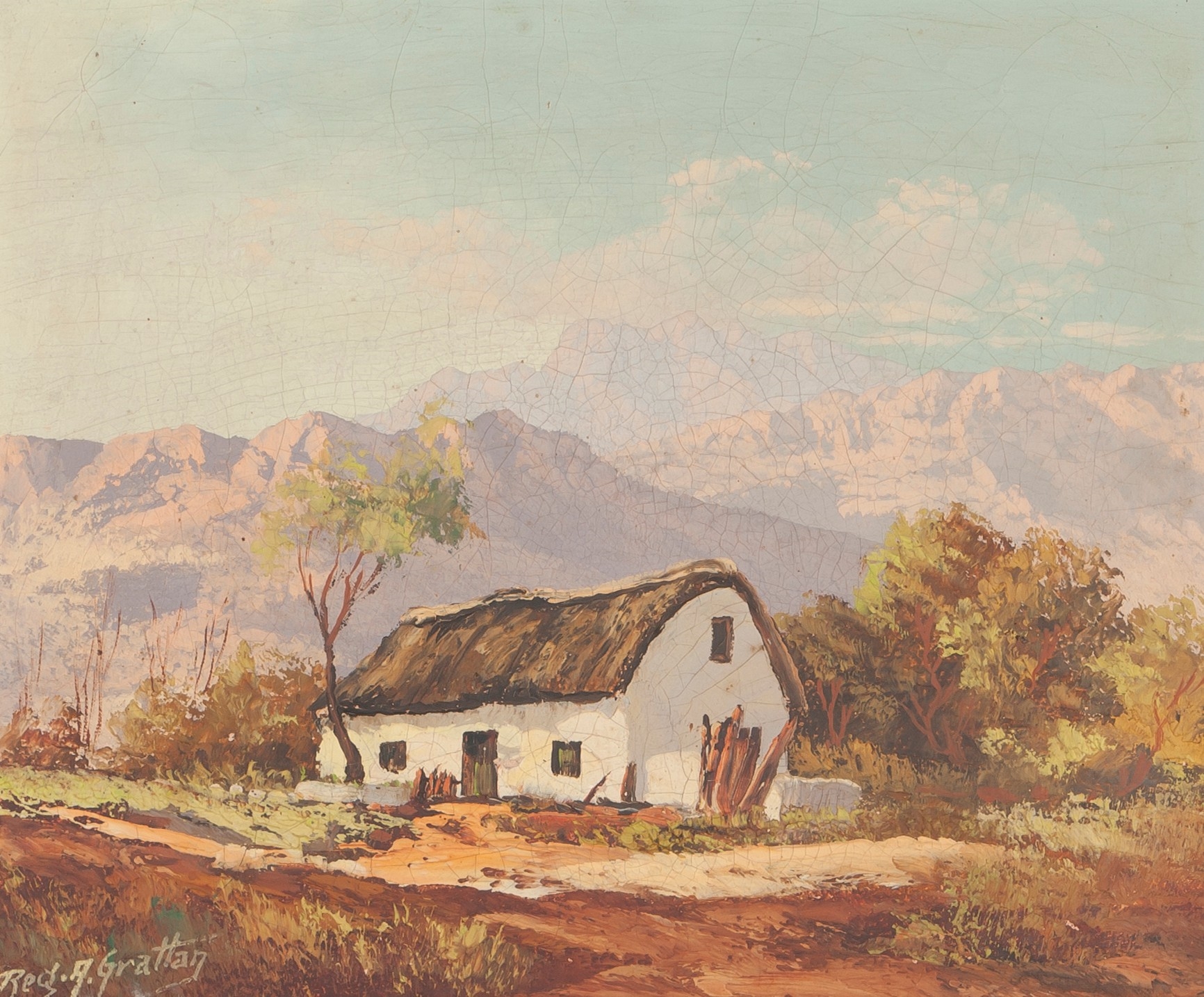 Reginald A. Grattan | Reginald A. Grattan (South African 20th Century ...
