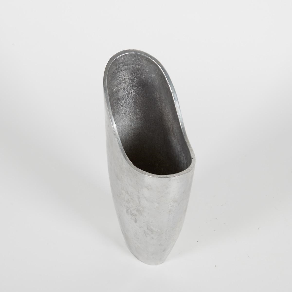 Anna Efverlund | A Vintage Anna Efverlund Aluminium Cast Vase | MutualArt