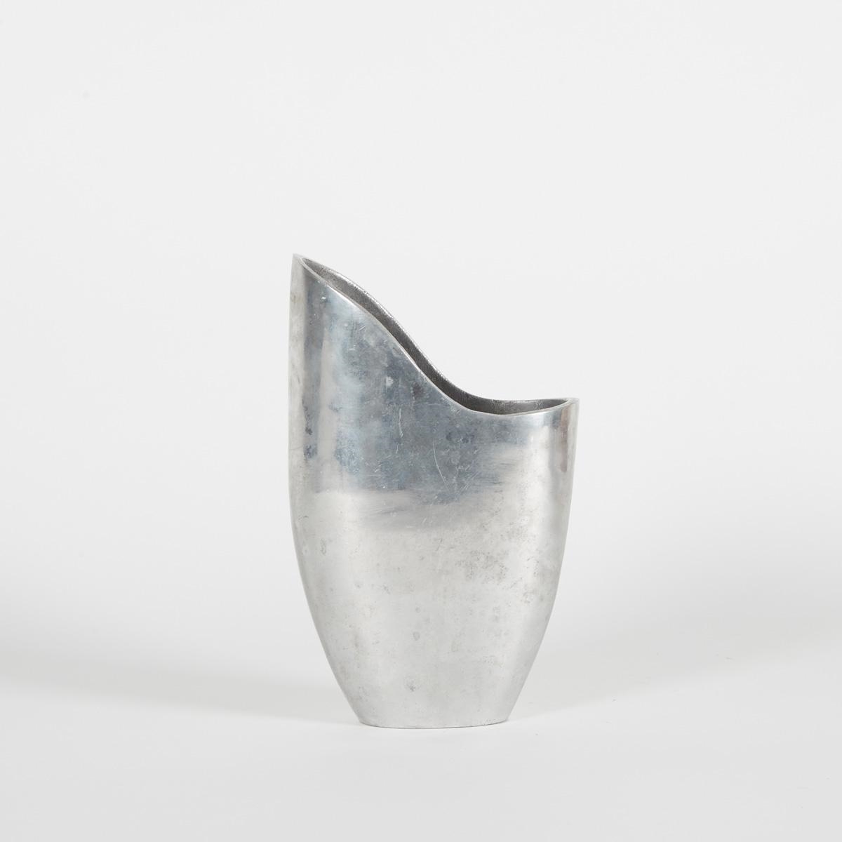 Anna Efverlund | A Vintage Aluminium Cast Vase By Anna Everlund | MutualArt