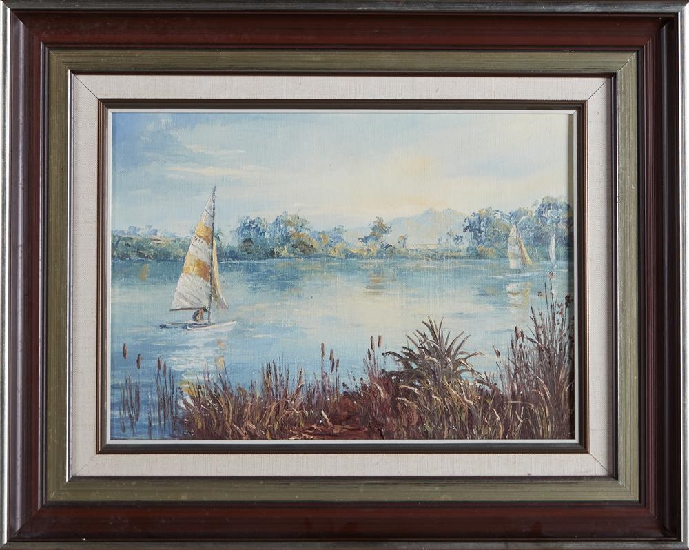 Richard Ponder | Boating Hamilton (1981) | MutualArt