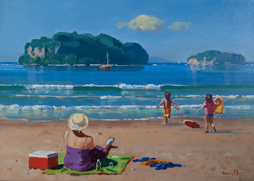 Simon Williams | Whangamata Frolics | MutualArt