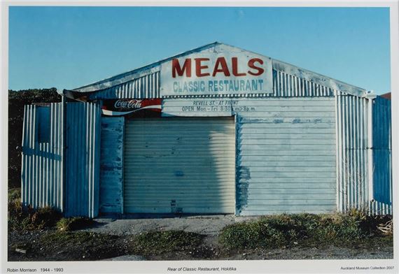 Robin Morrison | Rear of Classic Restaurant, Hokitika | MutualArt