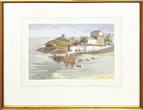 Dorothy Morse Brown | The Harbour, Tenby' | MutualArt