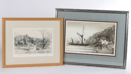 Aiden Kirkpatrick | Pin Mill at High Water (1983) | MutualArt