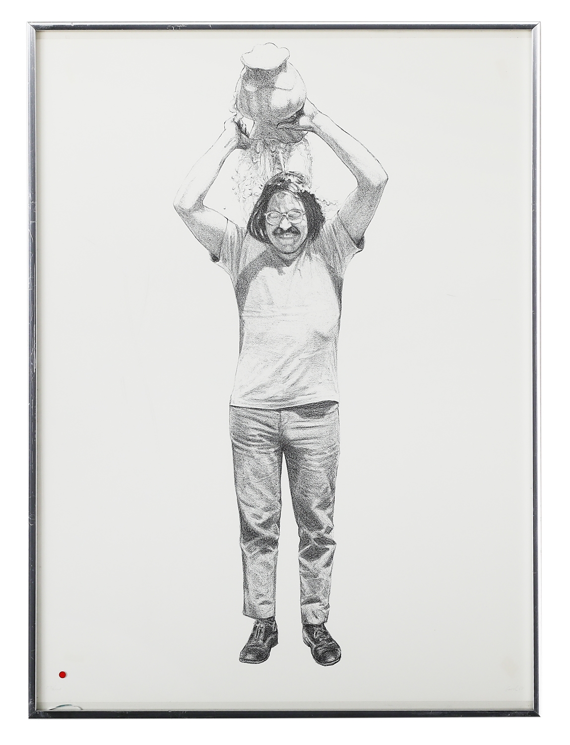Gerald Gooch | Untitled - Man Pouring Water Over His Head (1968 ...