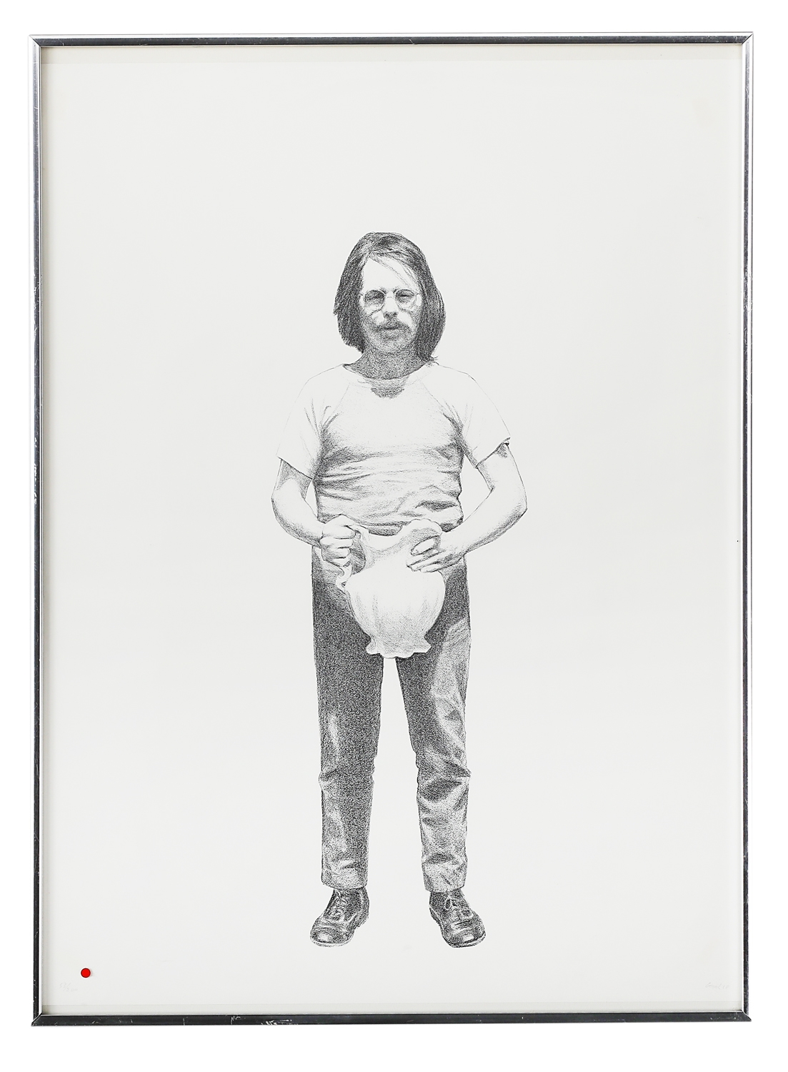 Gerald Gooch | Untitled - Man Pouring Water Over His Head (1968 ...