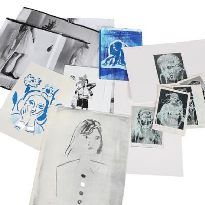 Augusta Atla | A collection of ca. 42 compositions, sketches ...