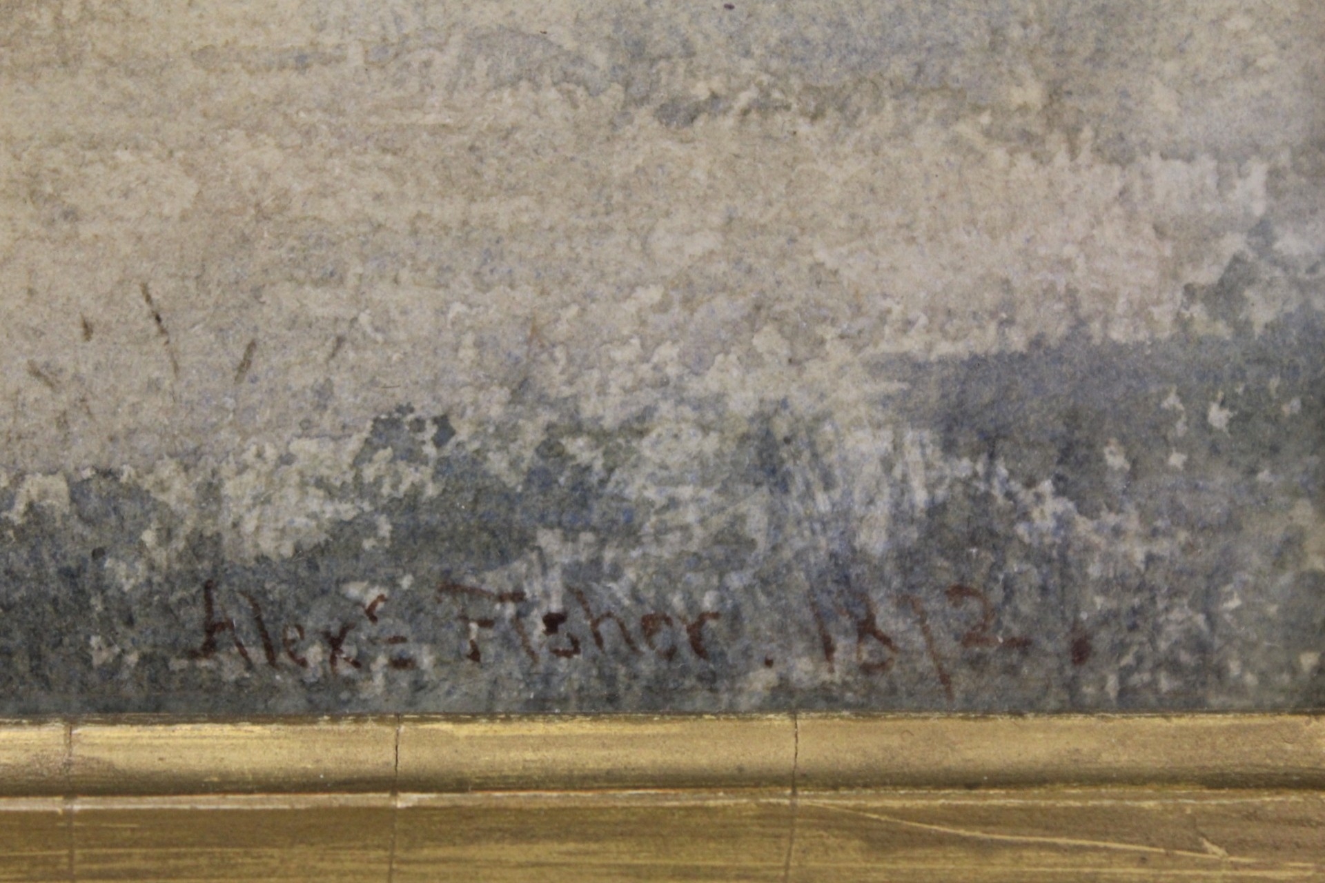 Alexander Fisher | A country house in parkland (1872) | MutualArt