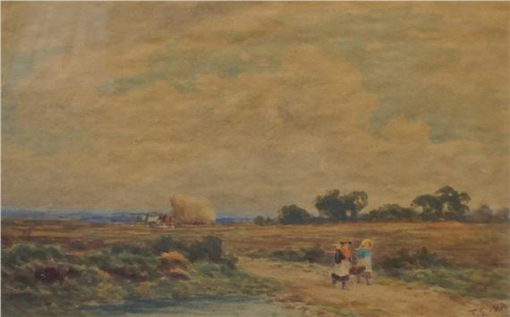 Thomas Spinks | Walking Along a Path | MutualArt