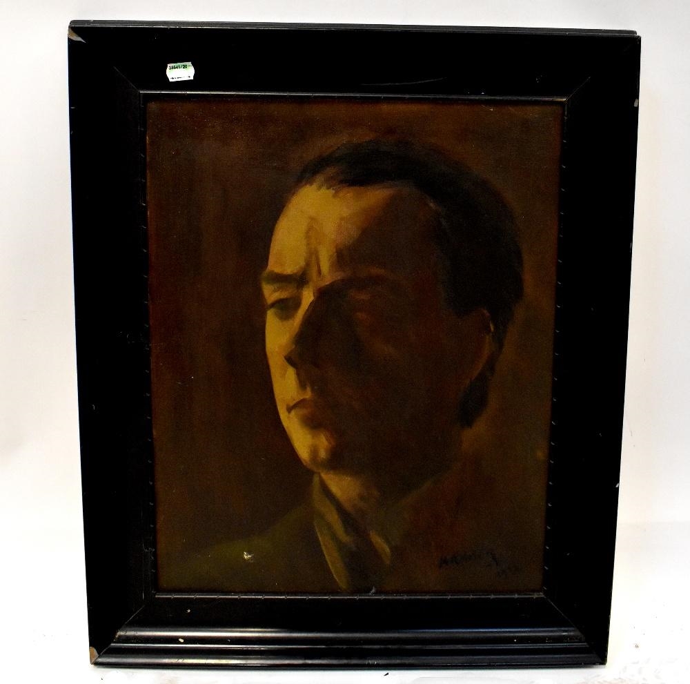 Jacob Kramer | portrait of a gentleman (1922) | MutualArt