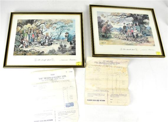 Norman Thelwell | 'The Smooth Shoot' and 'The Rough Shoot' | MutualArt