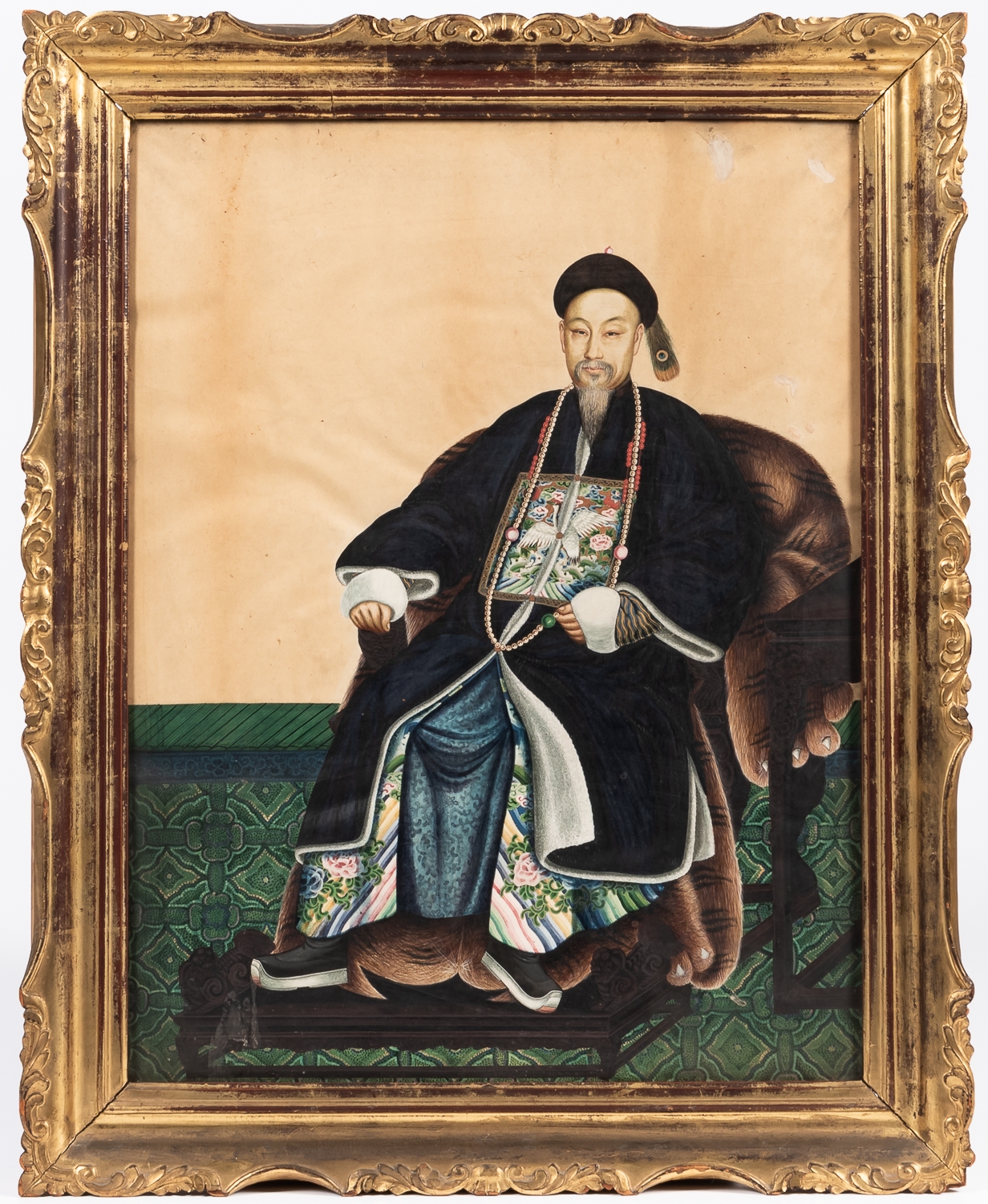 Chinese School, 19th Century | Portrait of High Imperial Commissioner ...