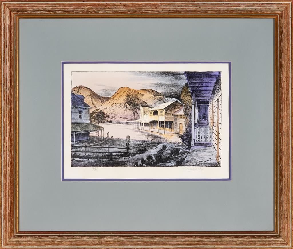 Kenneth Jack | Country Town Scene | MutualArt