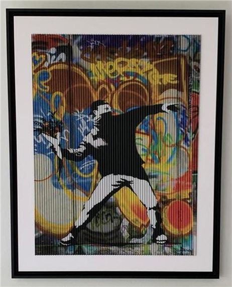 Brain Roy | Flower Bomber Graffiti | MutualArt