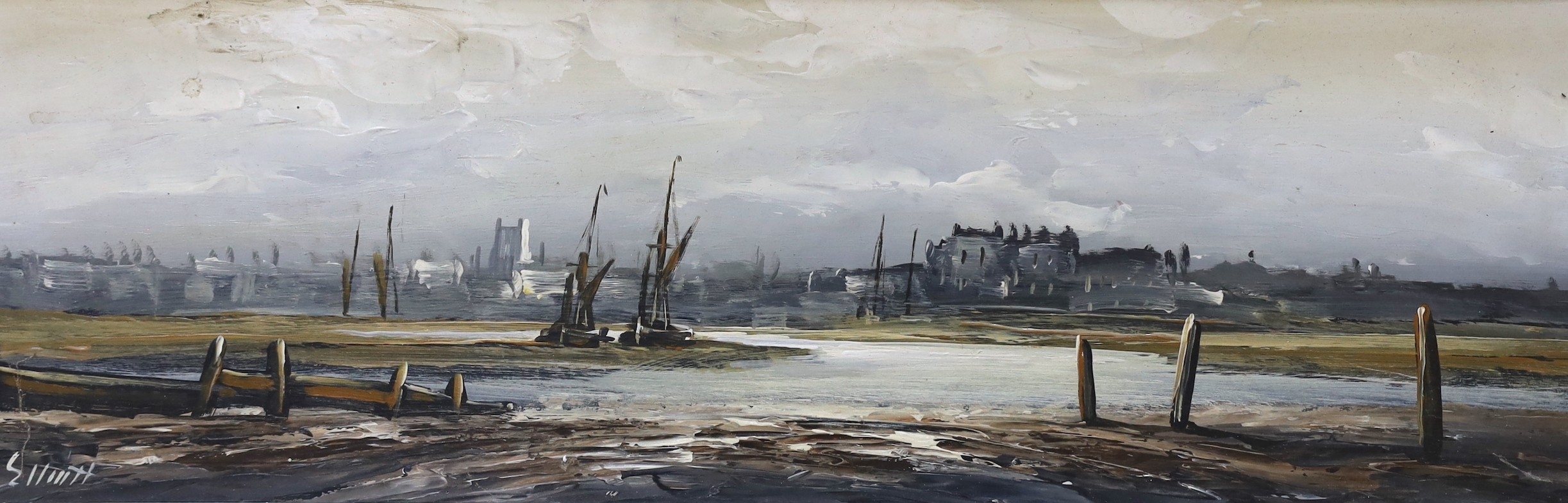 Edward Elliot | Estuary at low tide | MutualArt