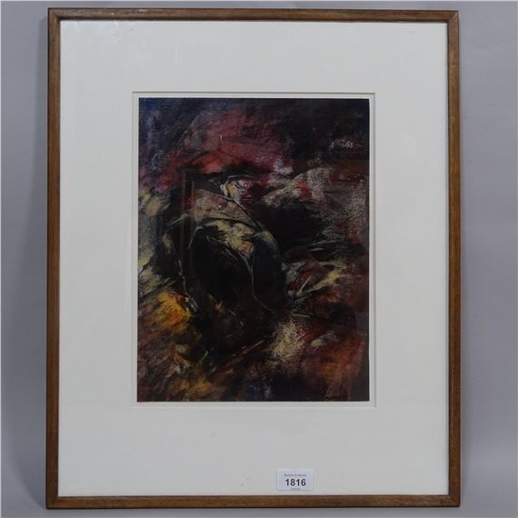 Robert Mason | watercolour charcoal crayon on paper | MutualArt