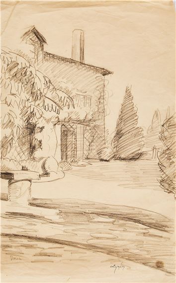 John Goodwin Lyman | Three Landscape Drawings | MutualArt