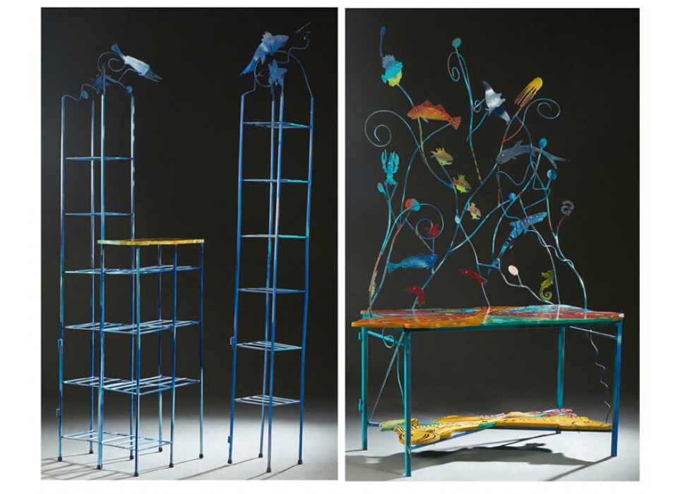 Luis Colmenares | Sealife Two Tier Desk (2013) | MutualArt