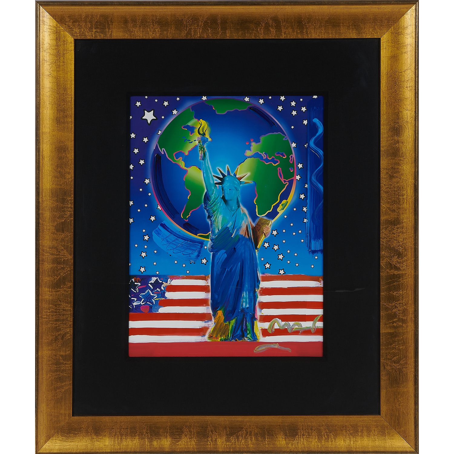 Peter Max | Peace on Earth (2001) | MutualArt