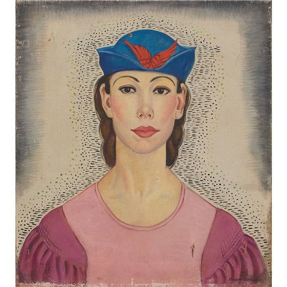 Macena Alberta Barton | Pair of Self-Portraits (two works) | MutualArt