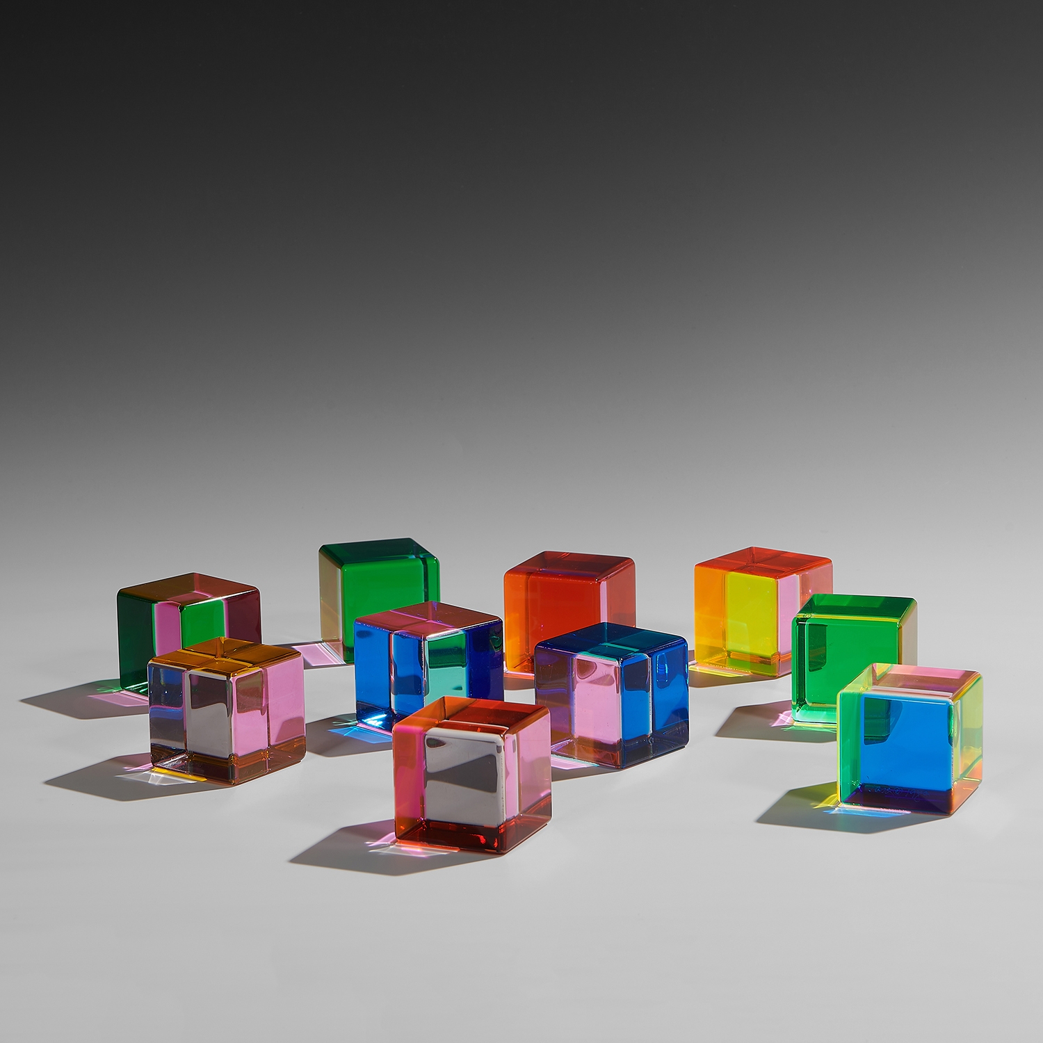 Vasa Velizar Mihich | cube sculpture (1989) | MutualArt