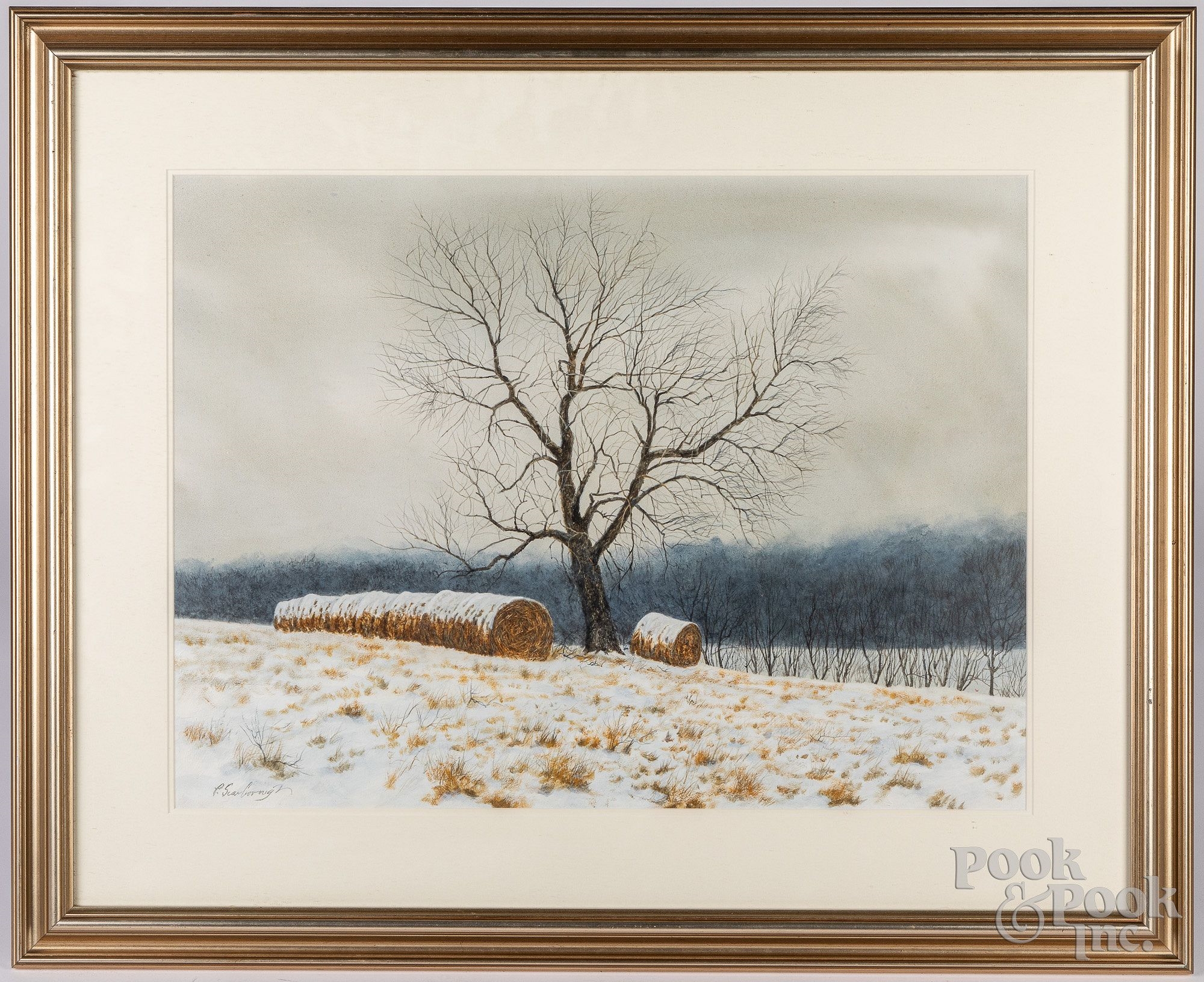 Paul Scarborough | Winter landscape | MutualArt