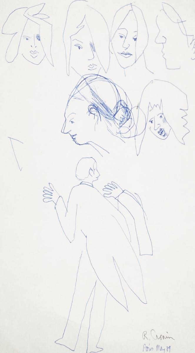 Robert Cronin | Untitled sketches (1989) | MutualArt