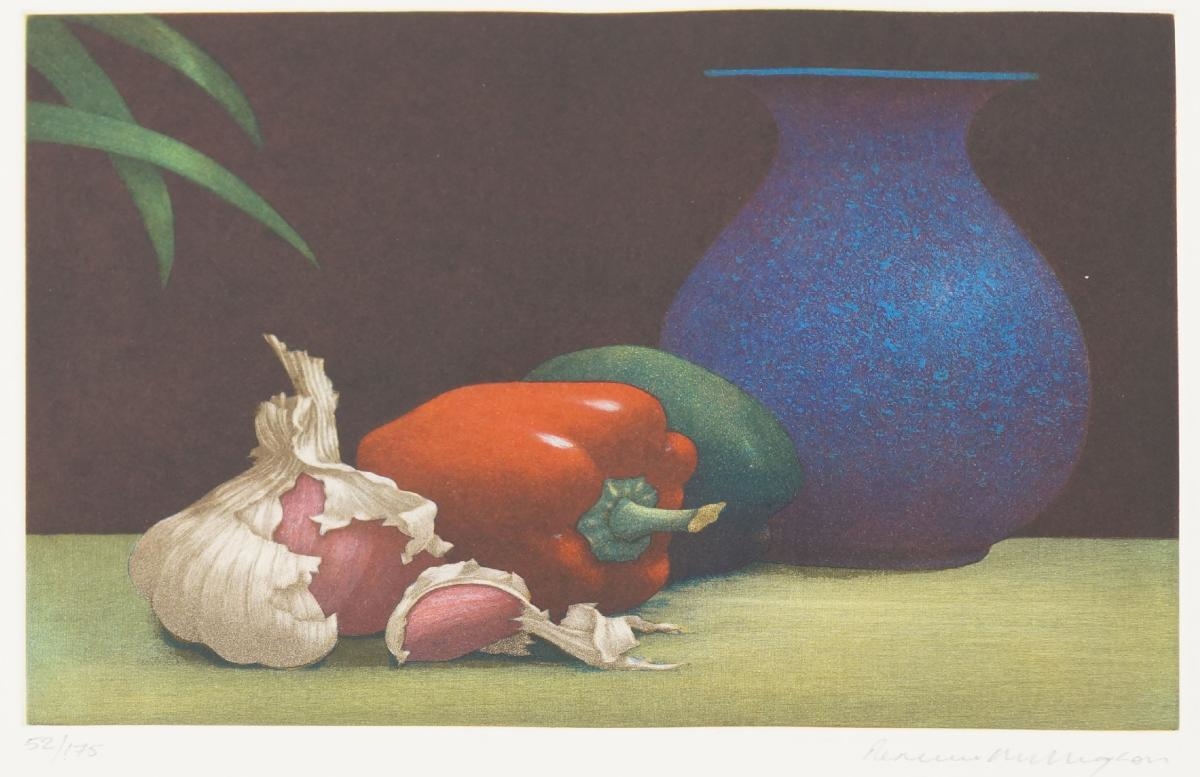Terence Millington | Still life with garlic | MutualArt