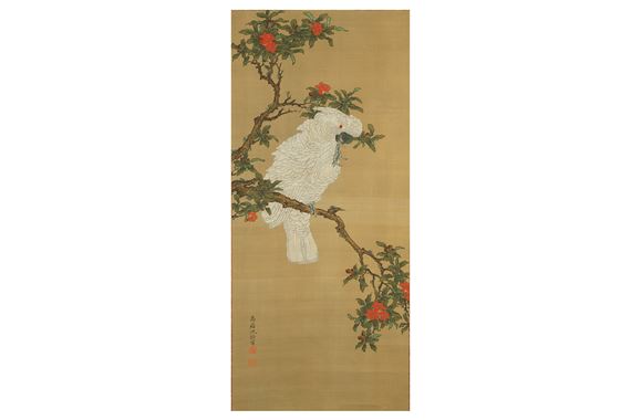 Shen Quan | A CHINESE PAINTING OF A PARROT | MutualArt