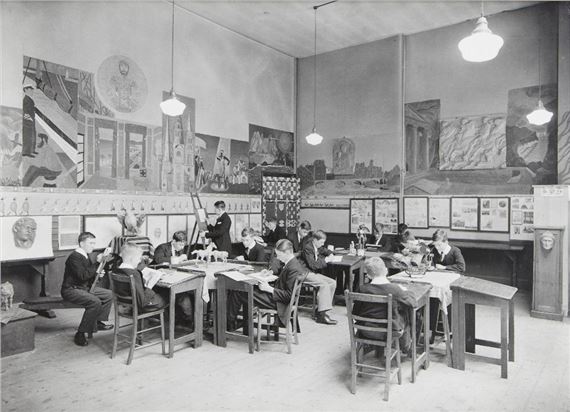 British School, 20th Century | The art class (Mid 20th Century) | MutualArt