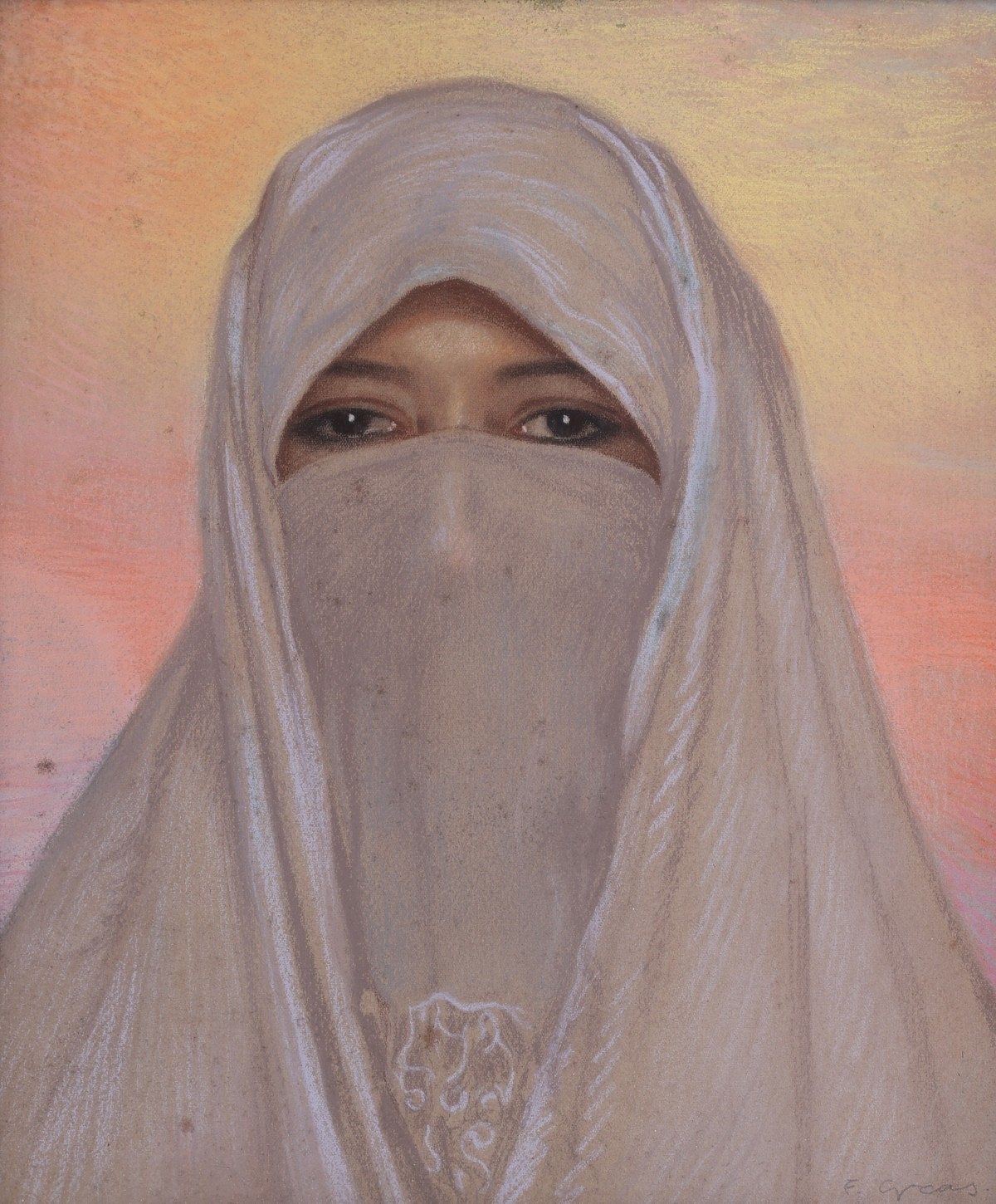 Francisco Gras | Veiled Woman | MutualArt