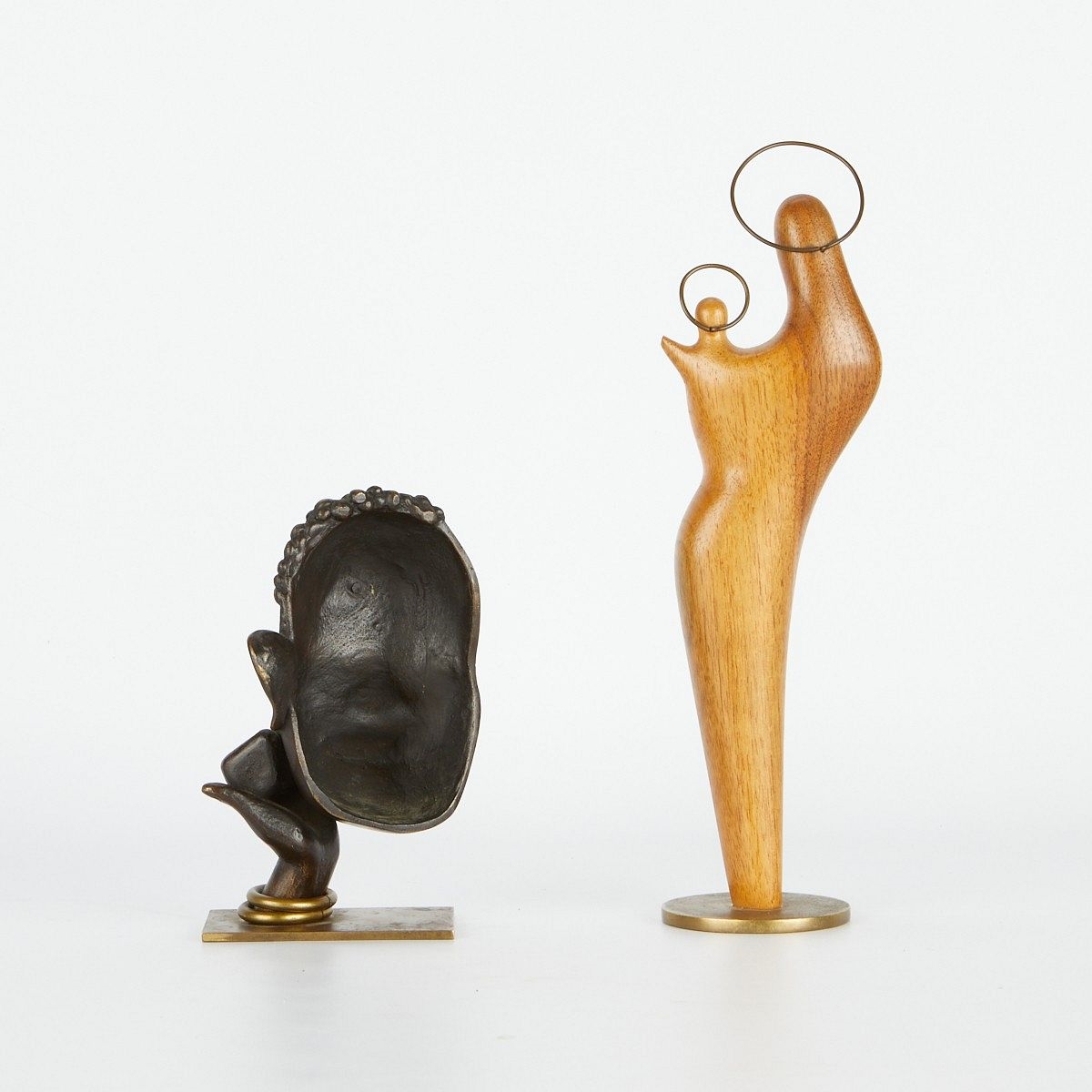 Karl Hagenauer | 2 Karl Hagenauer Figural Sculptures | MutualArt