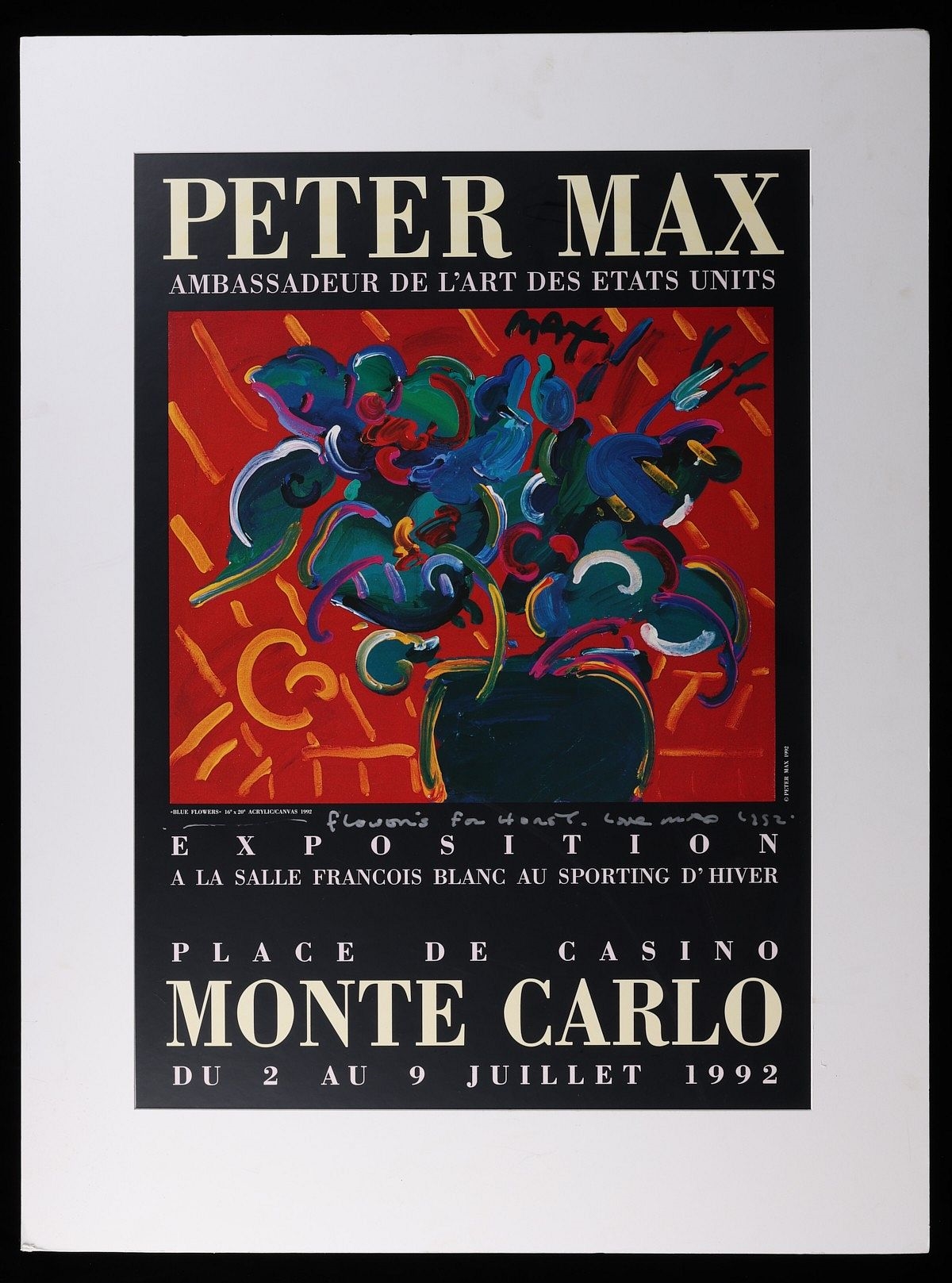 Peter Max | 2 Hand Signed Peter Max Lithographs (1992) | MutualArt