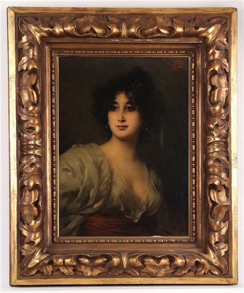 Nathaniel Sichel | Portrait of a Young Woman | MutualArt