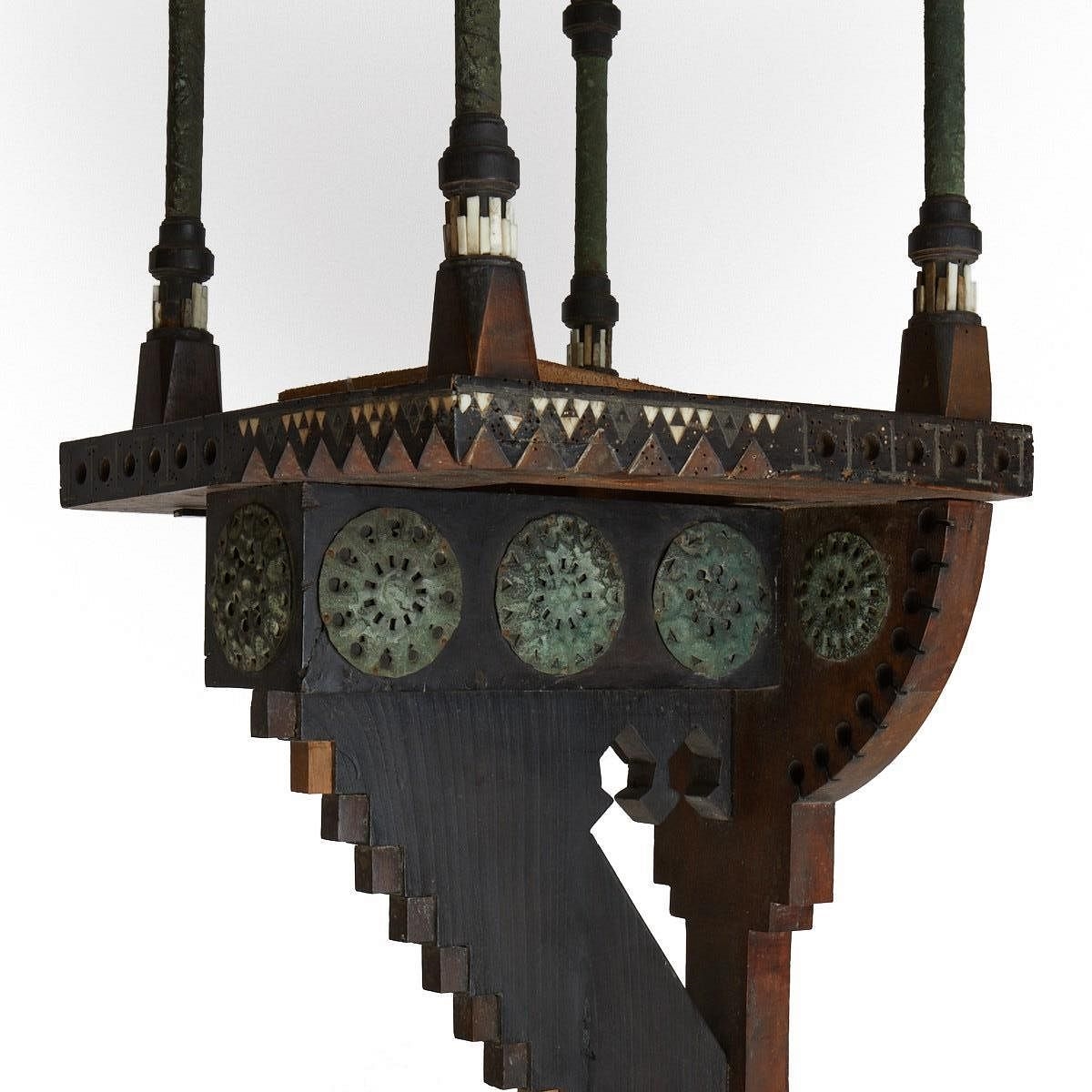 Carlo Bugatti | Carlo Bugatti Hanging Wall Cabinet | MutualArt