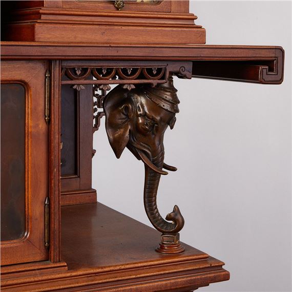 Gabriel Viardot | Gabriel Viardot Chinoiserie Curio Cabinet | MutualArt