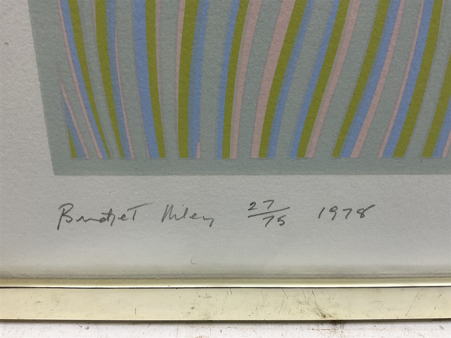Bridget Riley | Untitled [Blue] (Schubert 25); Bridget Riley Complete ...