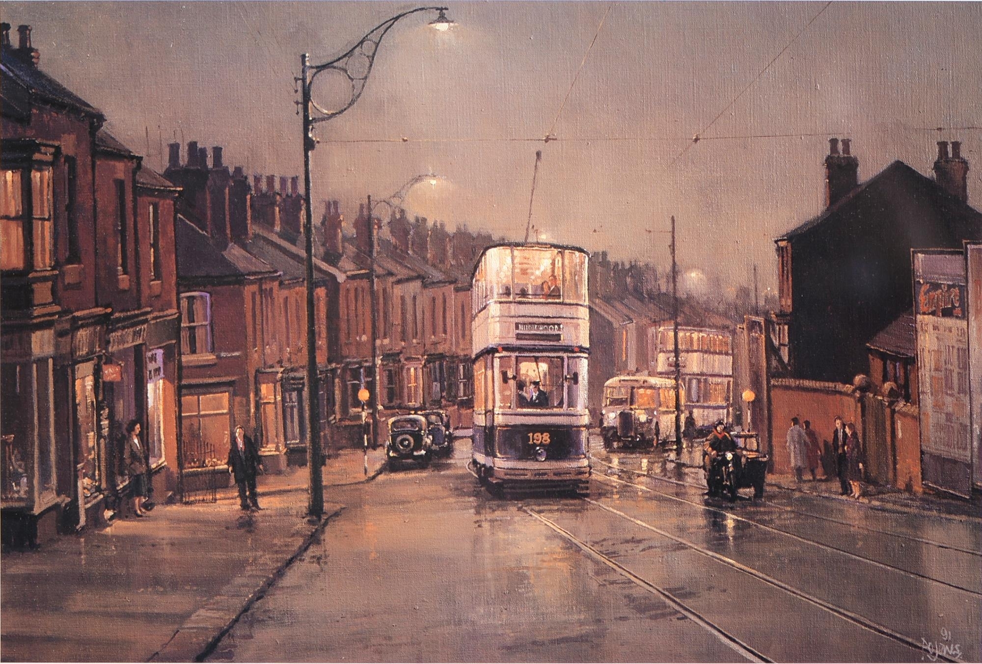 Peter Owen Jones | Wet Night; Passing Greetings | MutualArt