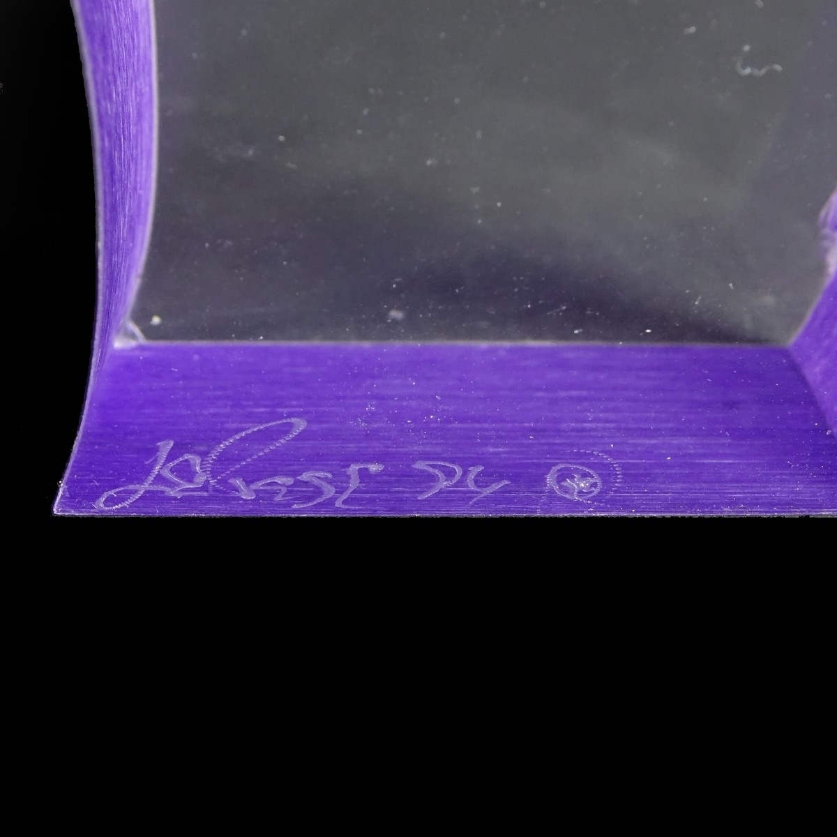 Cec Lepage | Grouping of Two (2) Mid Century Modern Amethyst Colored ...