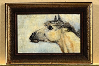 Mela Gaiser | horse's head | MutualArt
