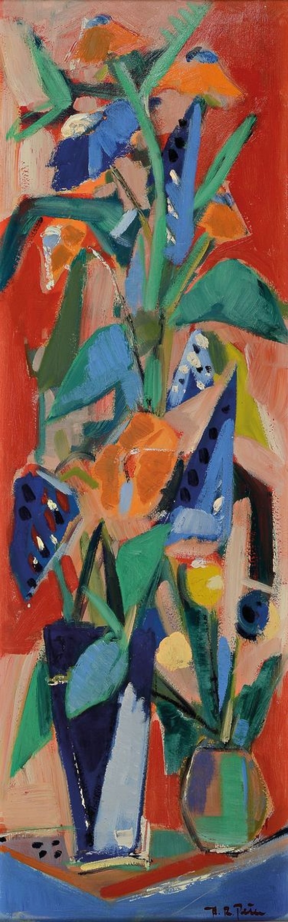 Hans Rolf Peter | Still life with flowers | MutualArt