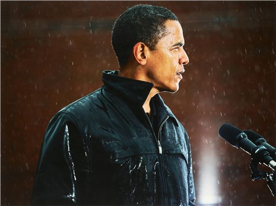 Damon Winter | Barack Obama Taking Pennsylvannia by Storm | MutualArt
