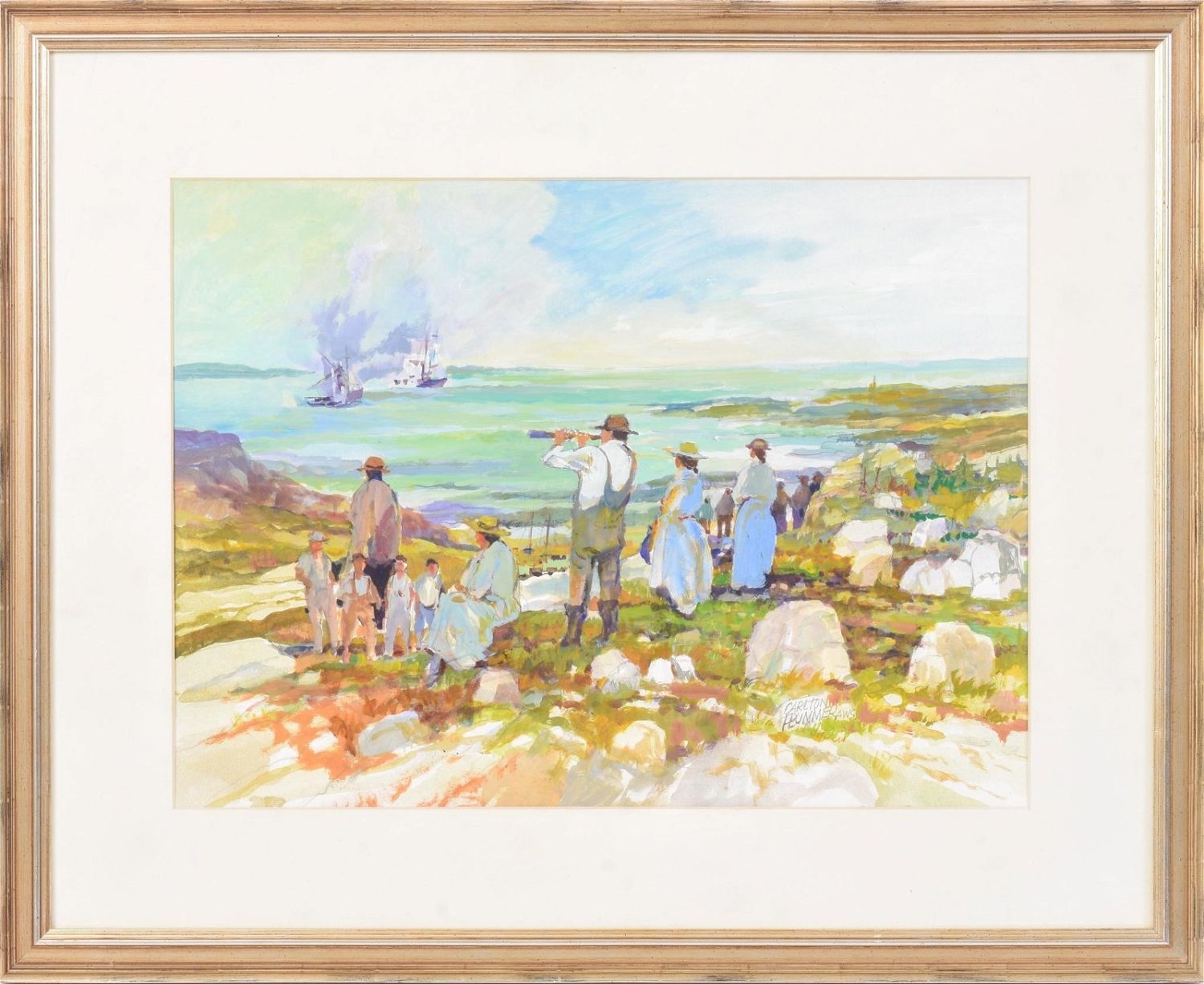 Carlton Plummer | Maine Boatyard | MutualArt