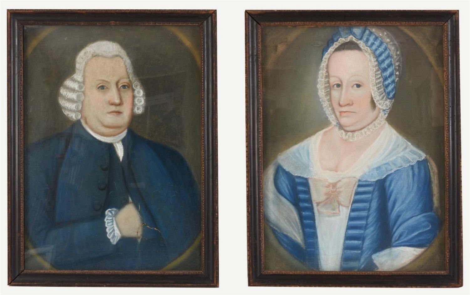 Benjamin Blyth | Portraits of a Husband and Wife | MutualArt