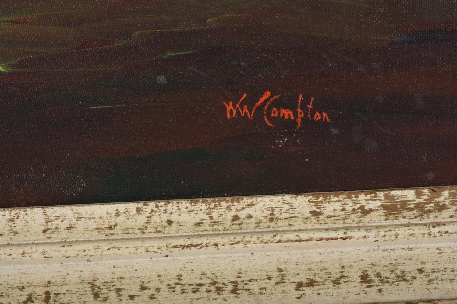 Winifred W. Compton | Waves Crashing at Monhegan Island. | MutualArt