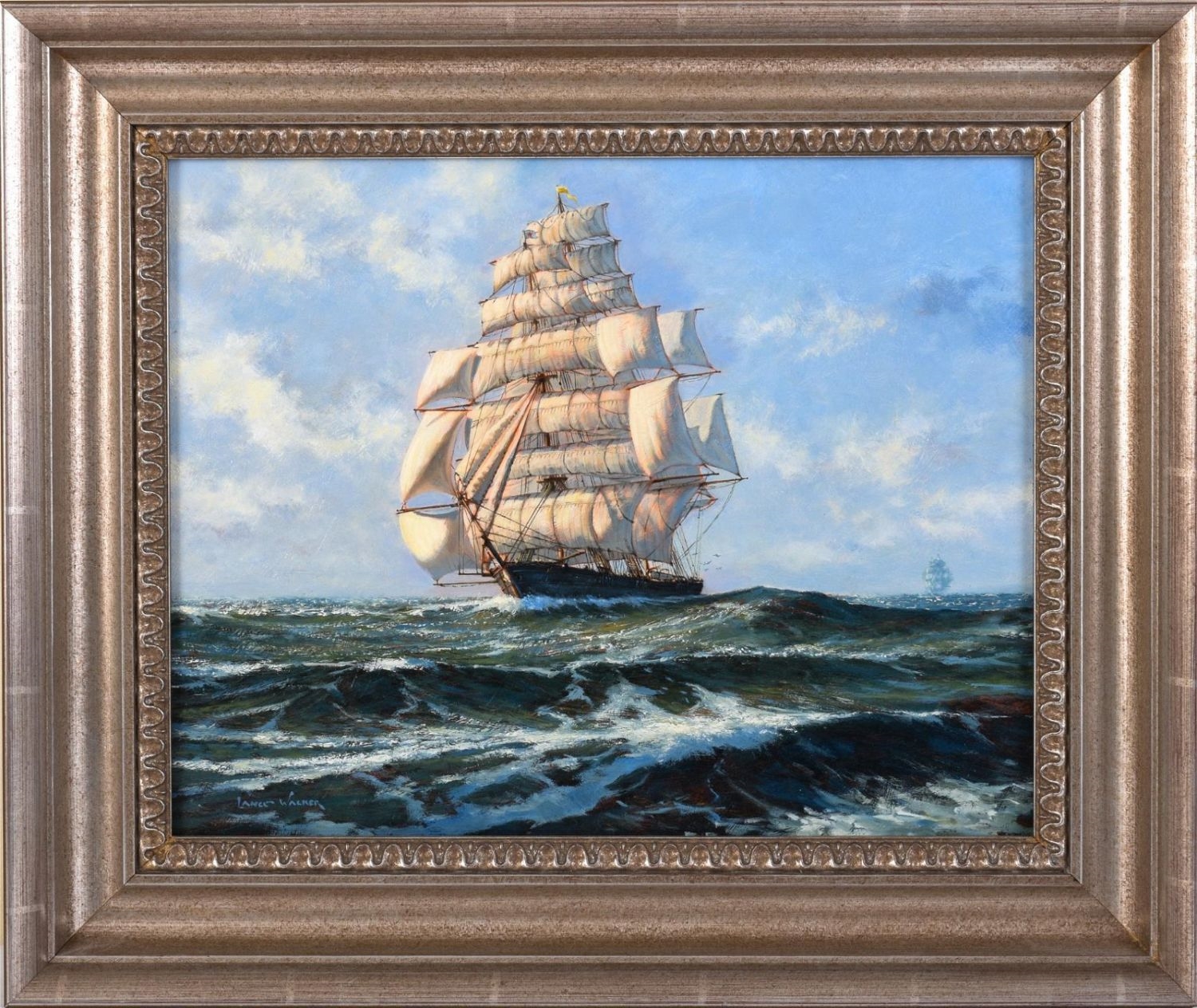 Lance Walker | Clipper Ship Belle of the West. | MutualArt
