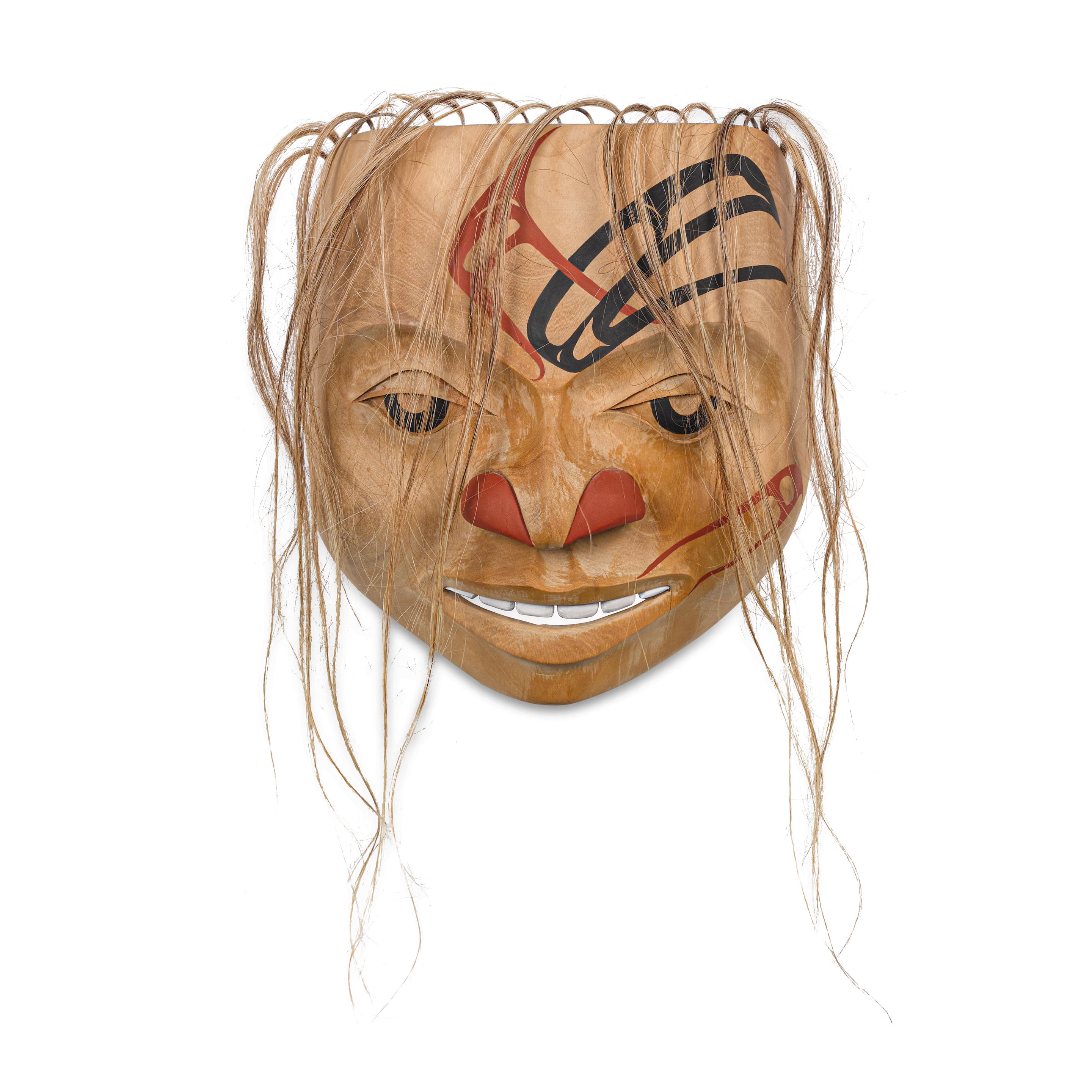 Victor Reece | A Victor Reece mask, Raven Prince, 1991 (1991) | MutualArt
