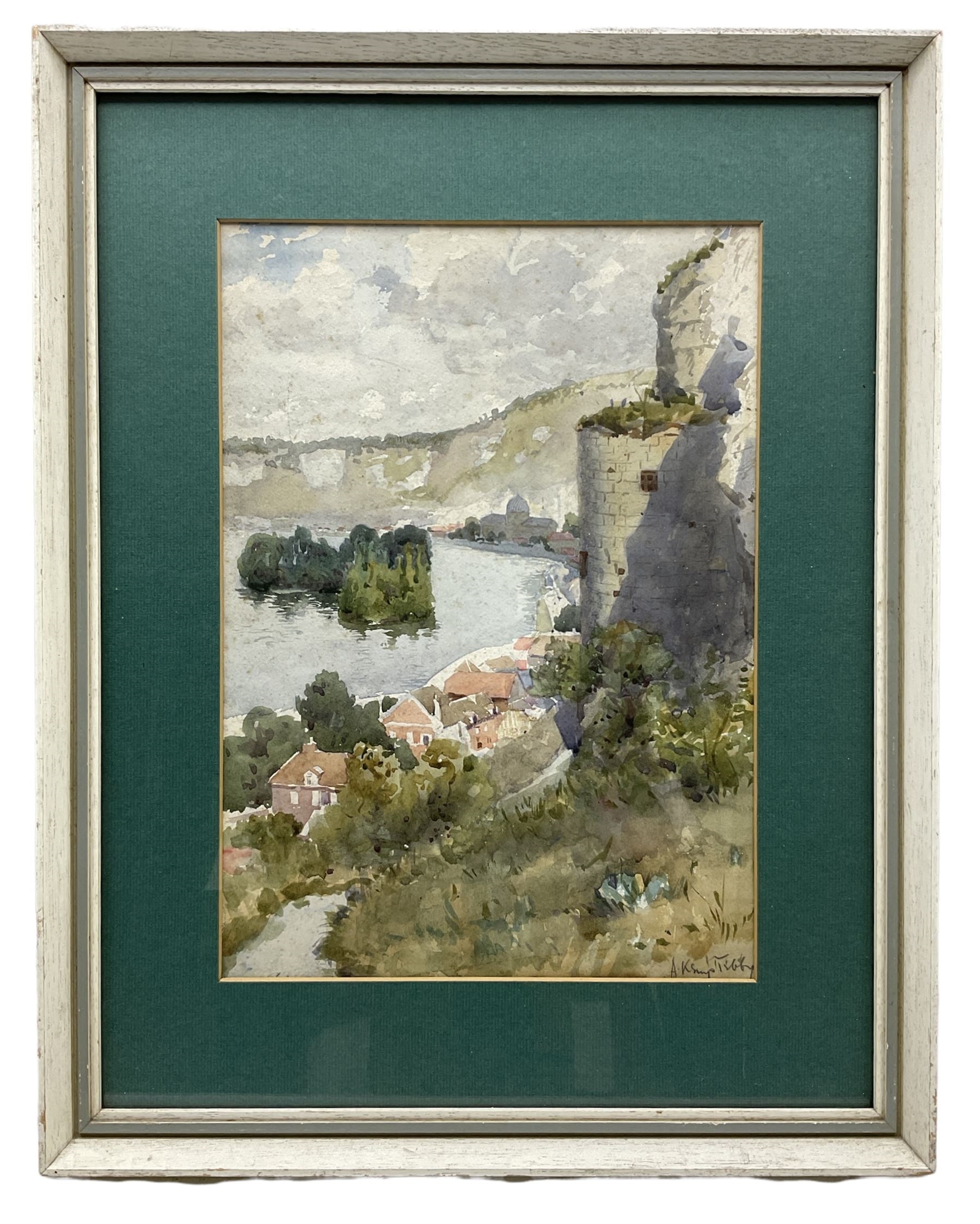 Arthur Kemp Tebby | Fortified Coastal Town | MutualArt